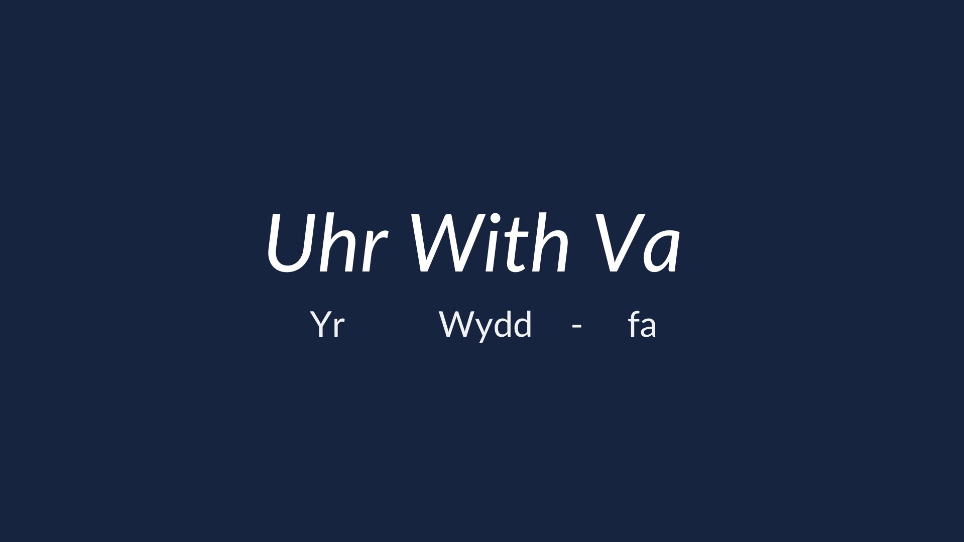 Yr Wyddfa: How to pronounce Snowdon's Welsh name | Eryri National Park